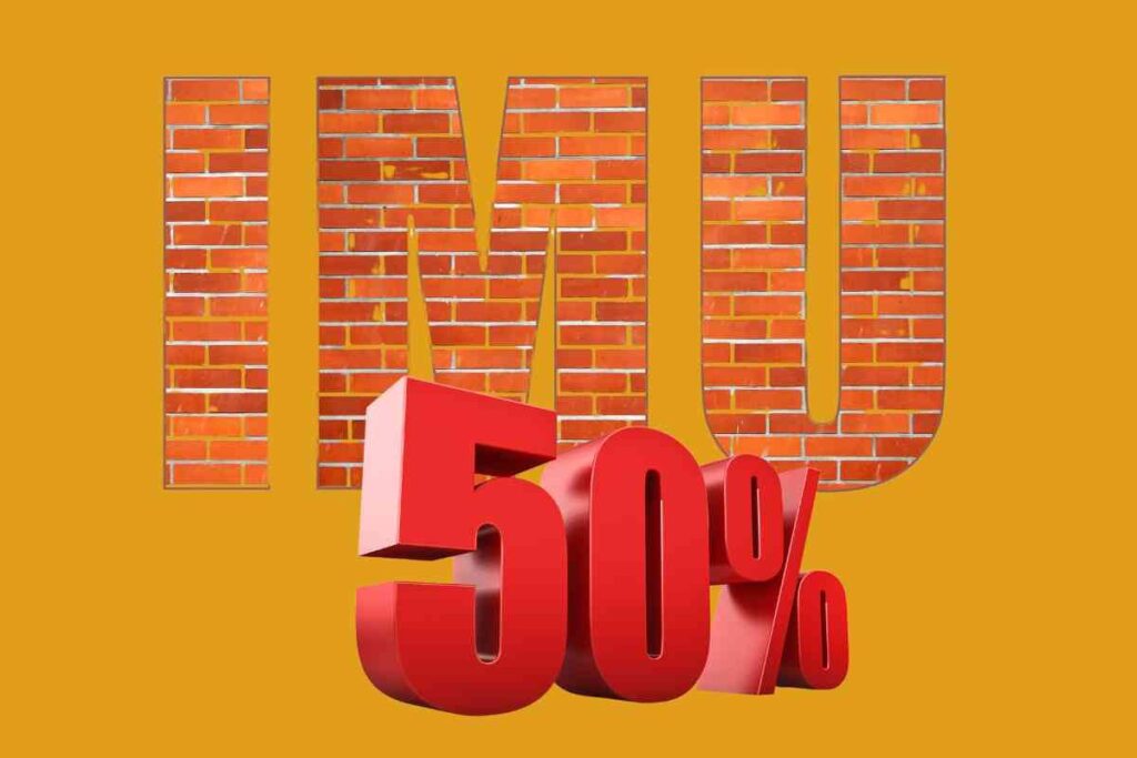 IMU, confermato lo sconto del 50%: l'importante è rispettare questi requisiti